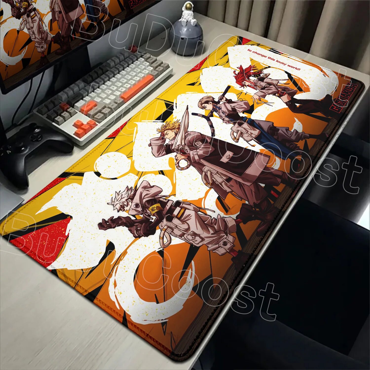 Игровой коврик BuDuCoost Gachiakuta 300x600x2mm, цвет G-4