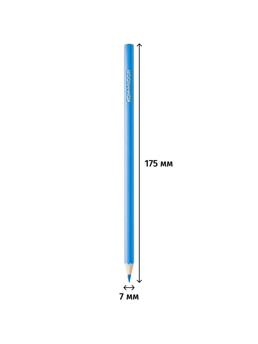 Цветные карандаши с изображениями животных