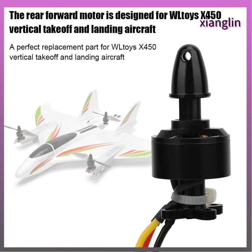2000KV RC Мотор для WLtoys X450, мощный и легкий, для самолетов