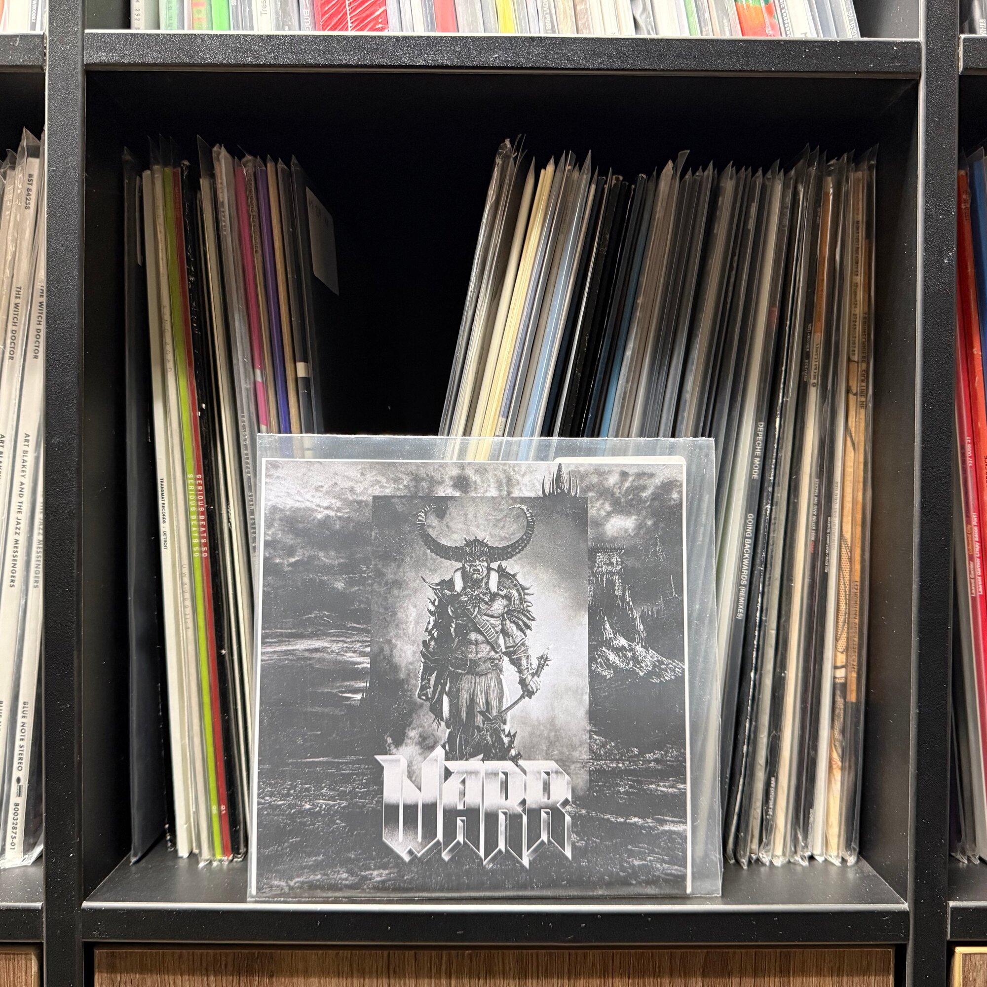 Виниловая пластинка WARR - Warr (mint, factory not sealed, hand-numbered hand-stamped coloured vinyl 7" + MP3 download code limited to 200 copies) LP Винил