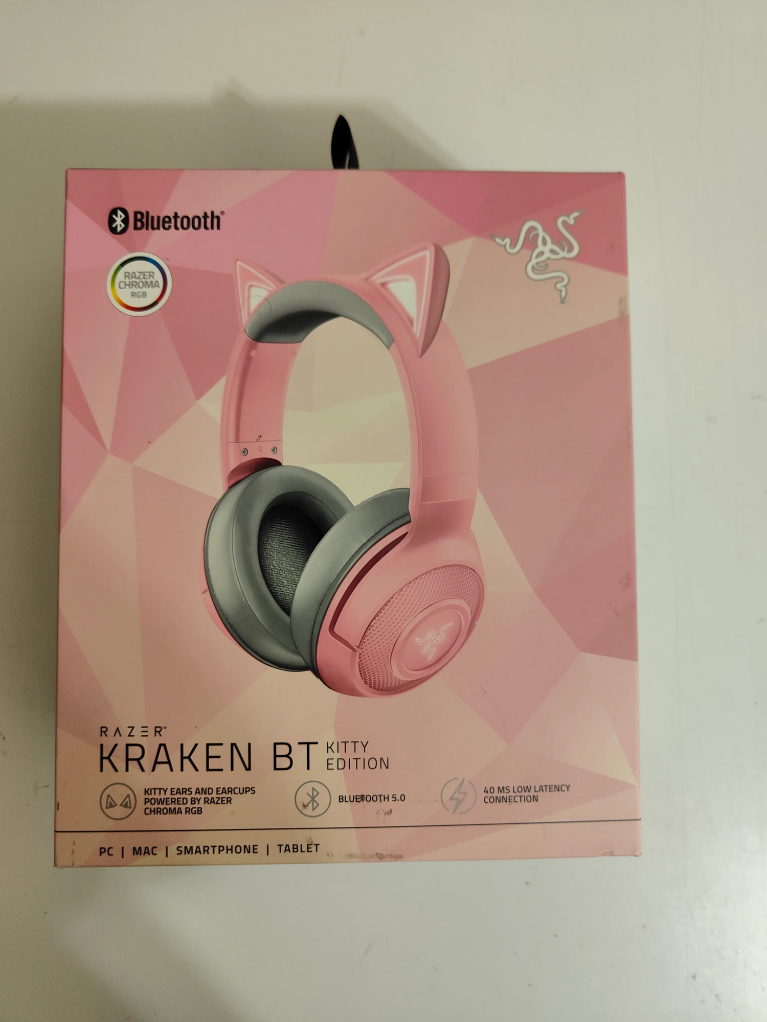 Беспроводные наушники Razer Kraken BT Kitty Edition, Quartz