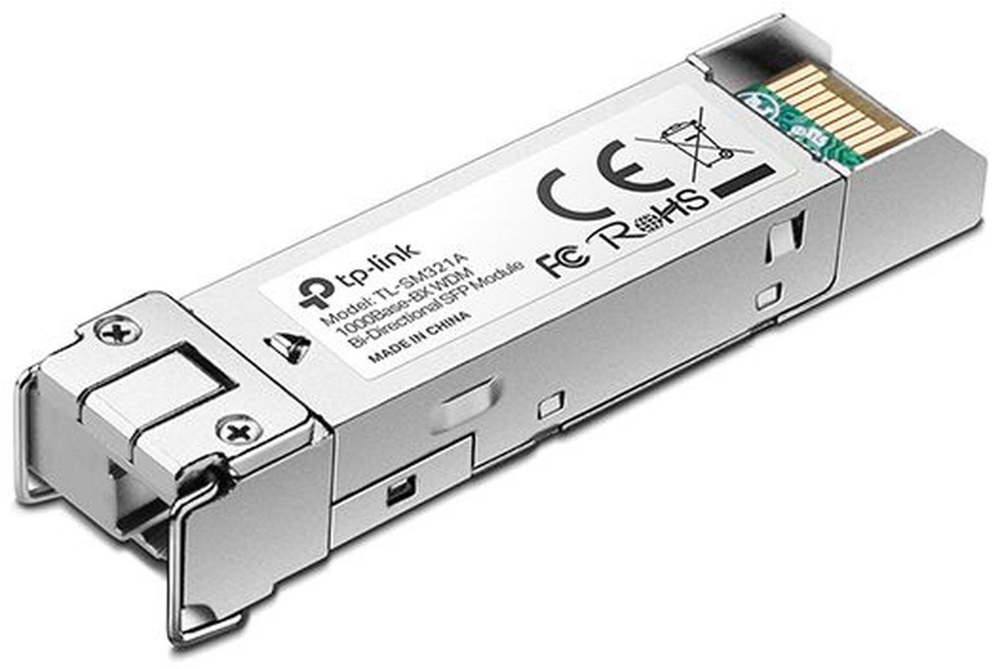 Трансивер TP-Link SM321A-2, форм-фактор SFP, двунаправленный, Ethernet 1000Base-BX-D
