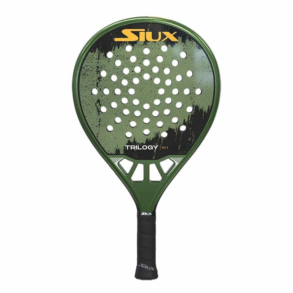 DECATHLON Ракетка для падел тенниса Siux Trilogy Go 5, черный, размер 0