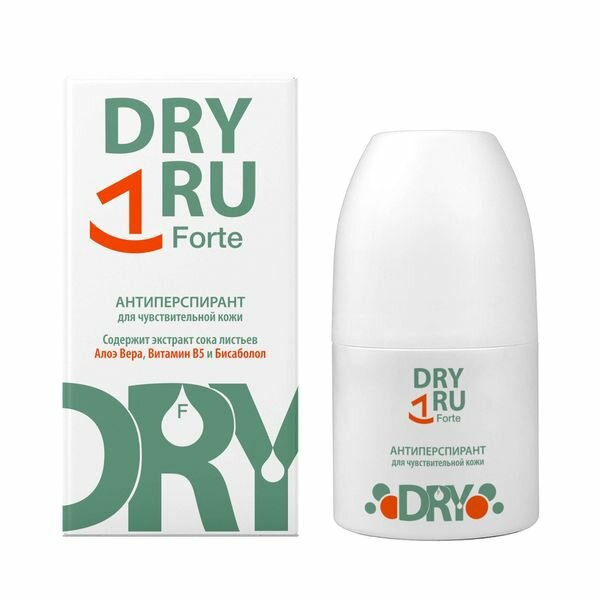 Дезодорант-антиперспирант для чувствительной кожи Форте Dry Ru/Драй Ру фл. 50мл
