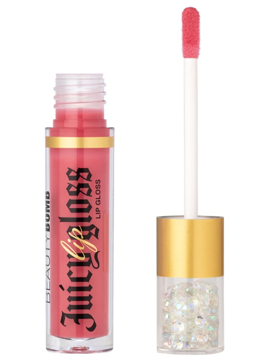 Блеск для губ Beauty Bomb Juicy, тон 11 Cosmopolitan / светлый ягодный