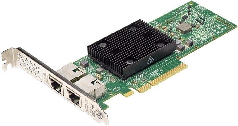 Адаптер Dell 57416 Broadcom, форм-фактор LP, 10Gb Base-T, двойной порт