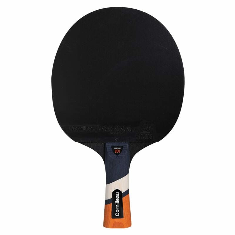 DECATHLON ракетка для настольного тенниса Cornilleau Perform 800, черный, вогнутая ручка