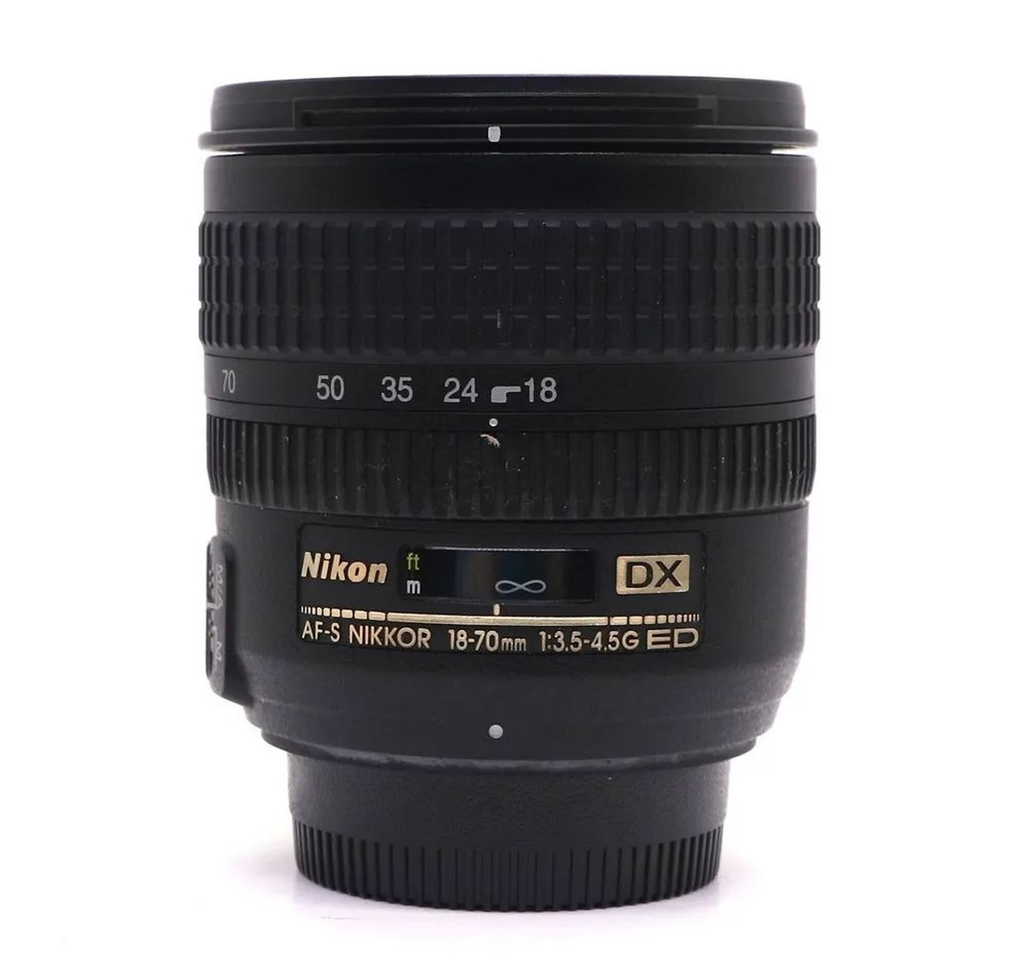 Объектив Nikon AF-S 18-70mm, 1:3.5-4.5G, ED, автофокус, черный
