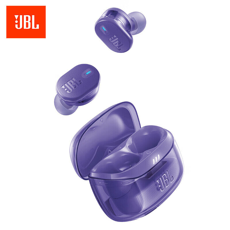 Беспроводные наушники JBLTUNE BUDS2, True Wireless Bluetooth Earbuds, цвет Psychedelic purple
