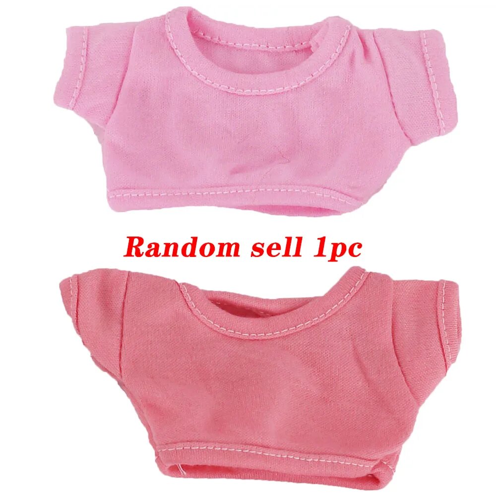Розовый топ для куклы 20 см, Random 1pc