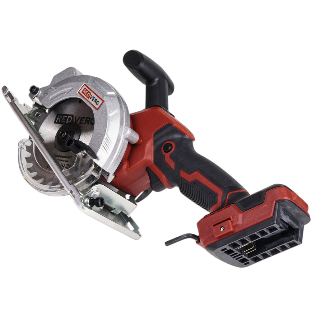 Пила дисковая аккумуляторная бесщеточная REDVERG RD-CS18-43BL/U (без акк, без з/у)