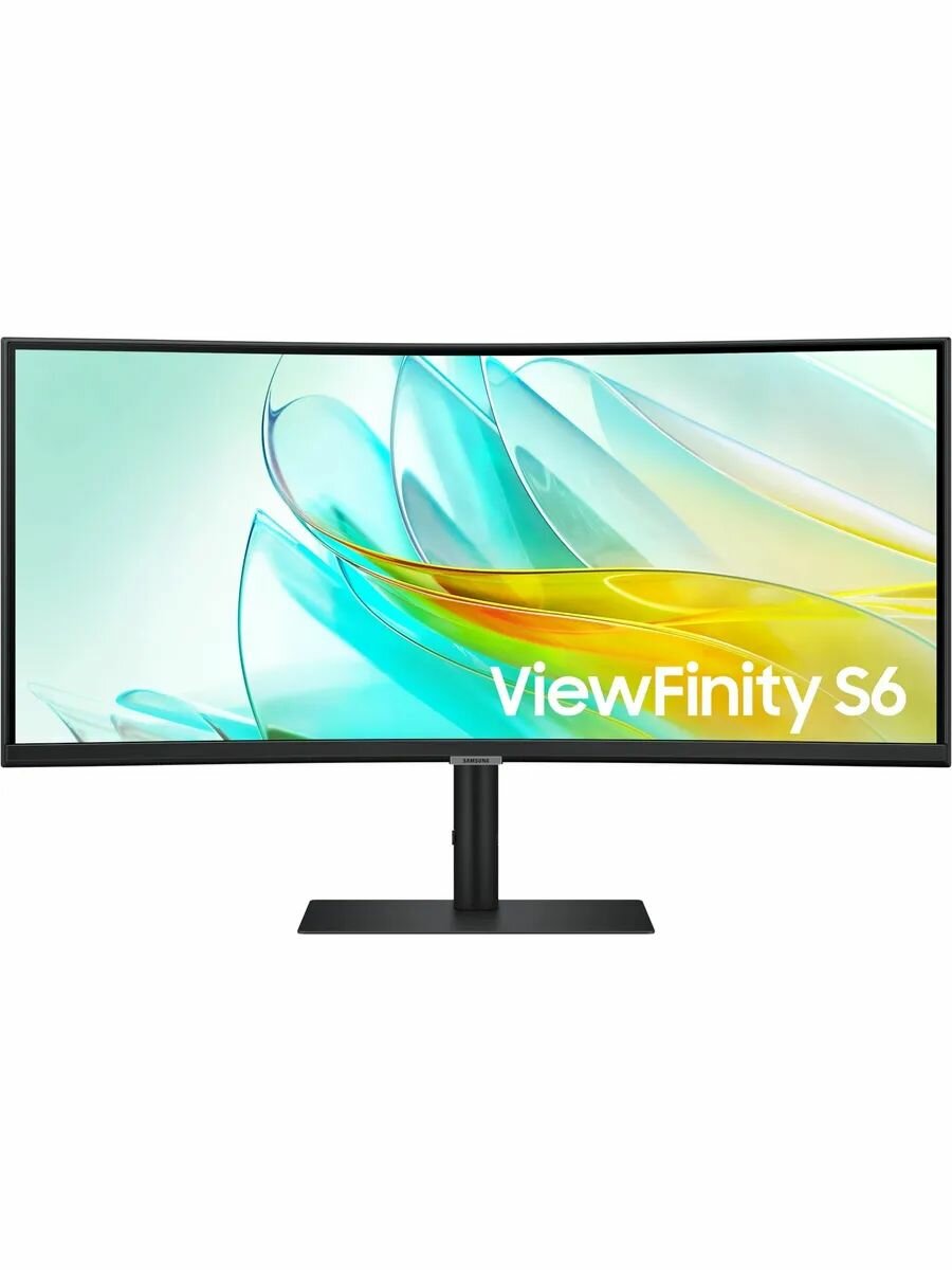 Монитор Samsung LS34C650UAIXCI 34" 1000R, 21:9, VA, 4K, 5мс, 350cd, 100Гц, HDMI, DP, USB, USB-C, LAN, HAS