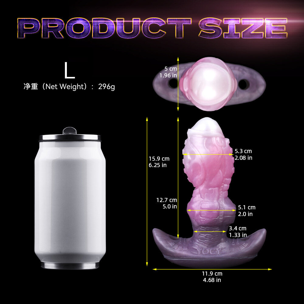 YOCY WS2150 размер L интимная игрушка набор с меховым хвостом