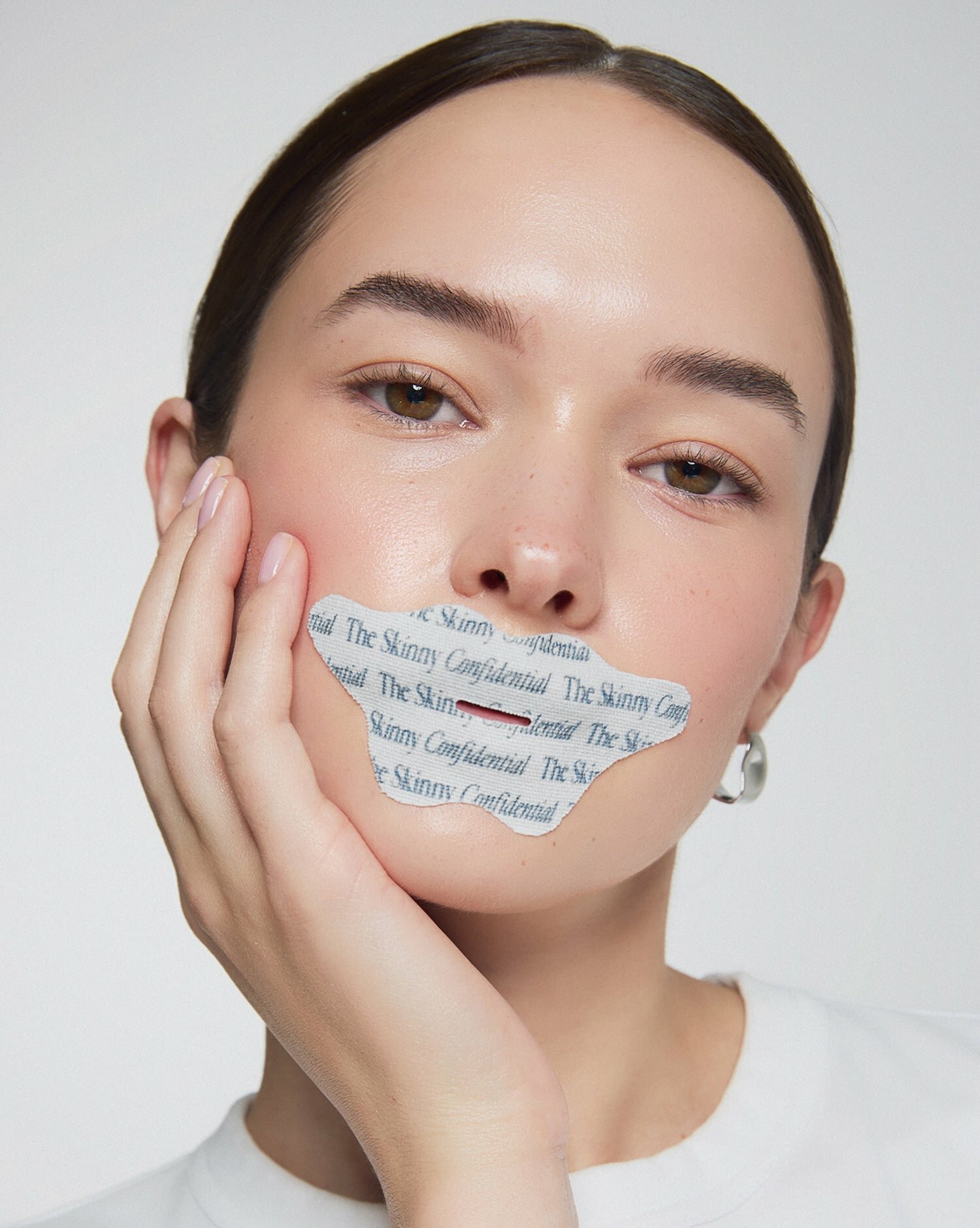The Skinny Confidential Маска-тэйп для губ для улучшения сна Blanc Mouth Tape, 30 шт