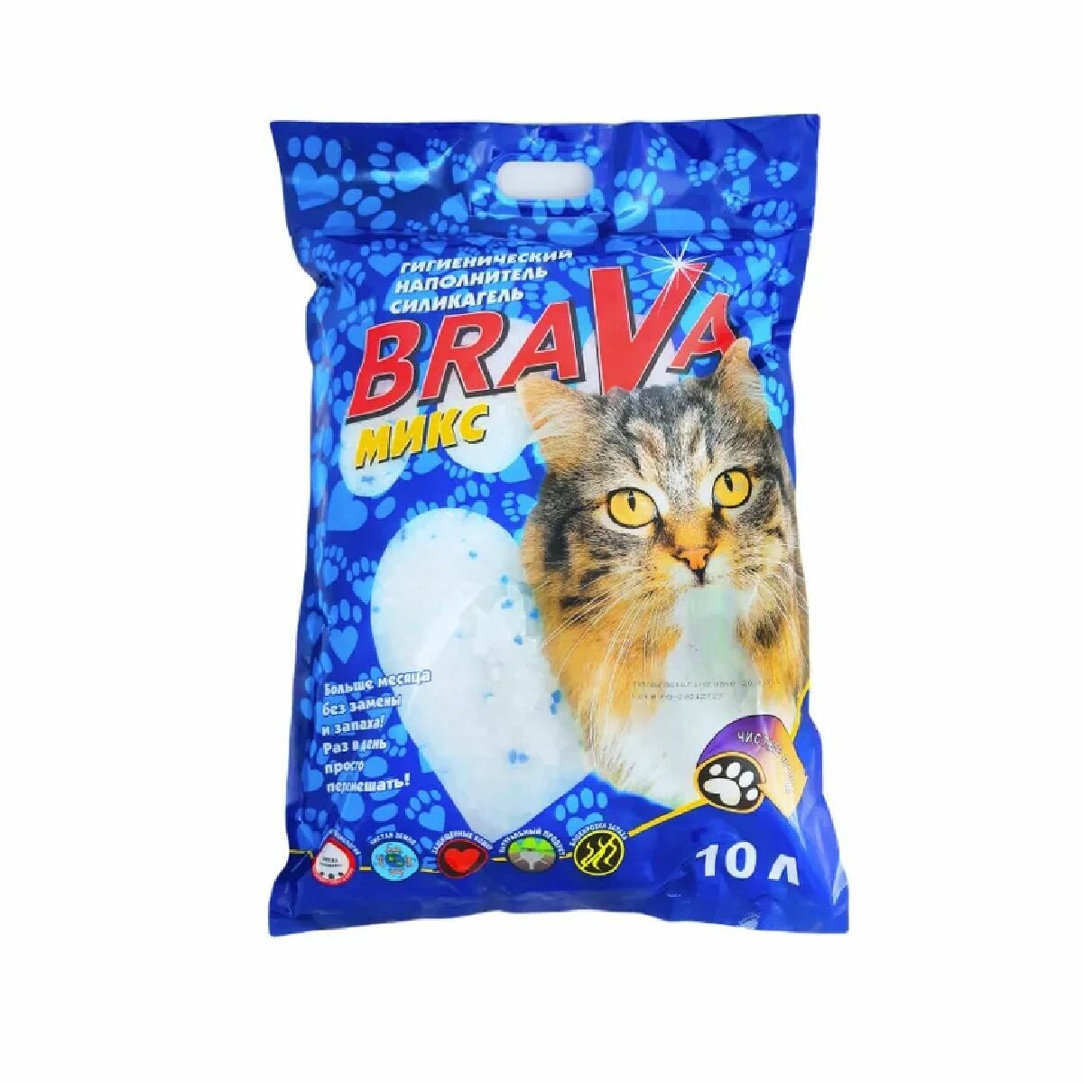 Brava Микс Наполнитель силикагелевый 10л