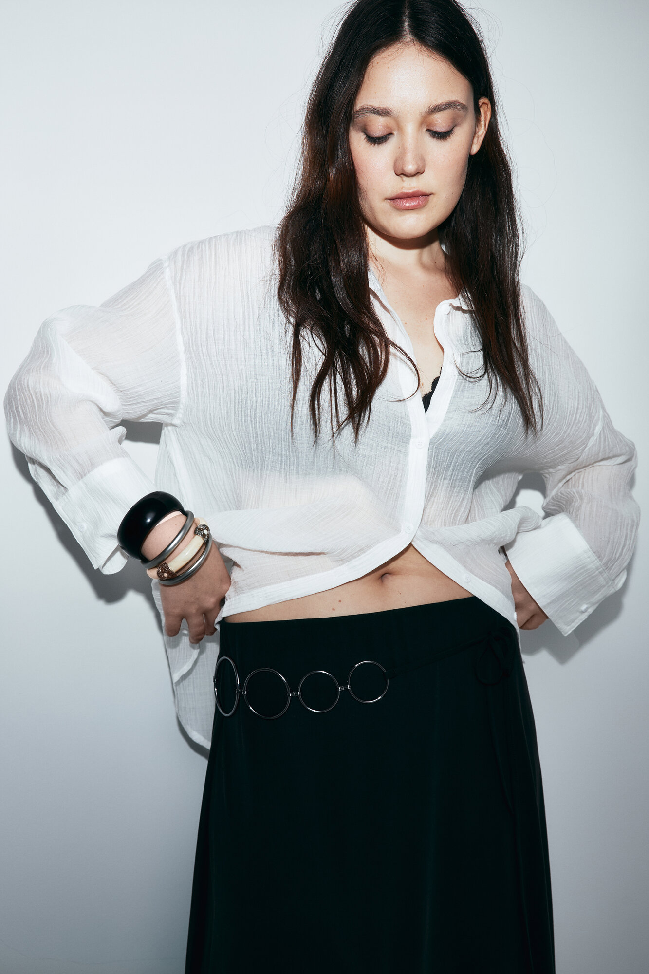 Рубашка plus size