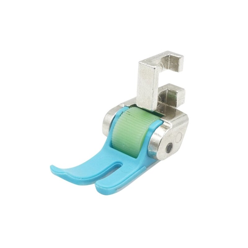 Heavy Duty Sewing Roller Presser Foot For Thin Thick Fabric Sewing Presser Foot Replacement For Household Sewing Machine