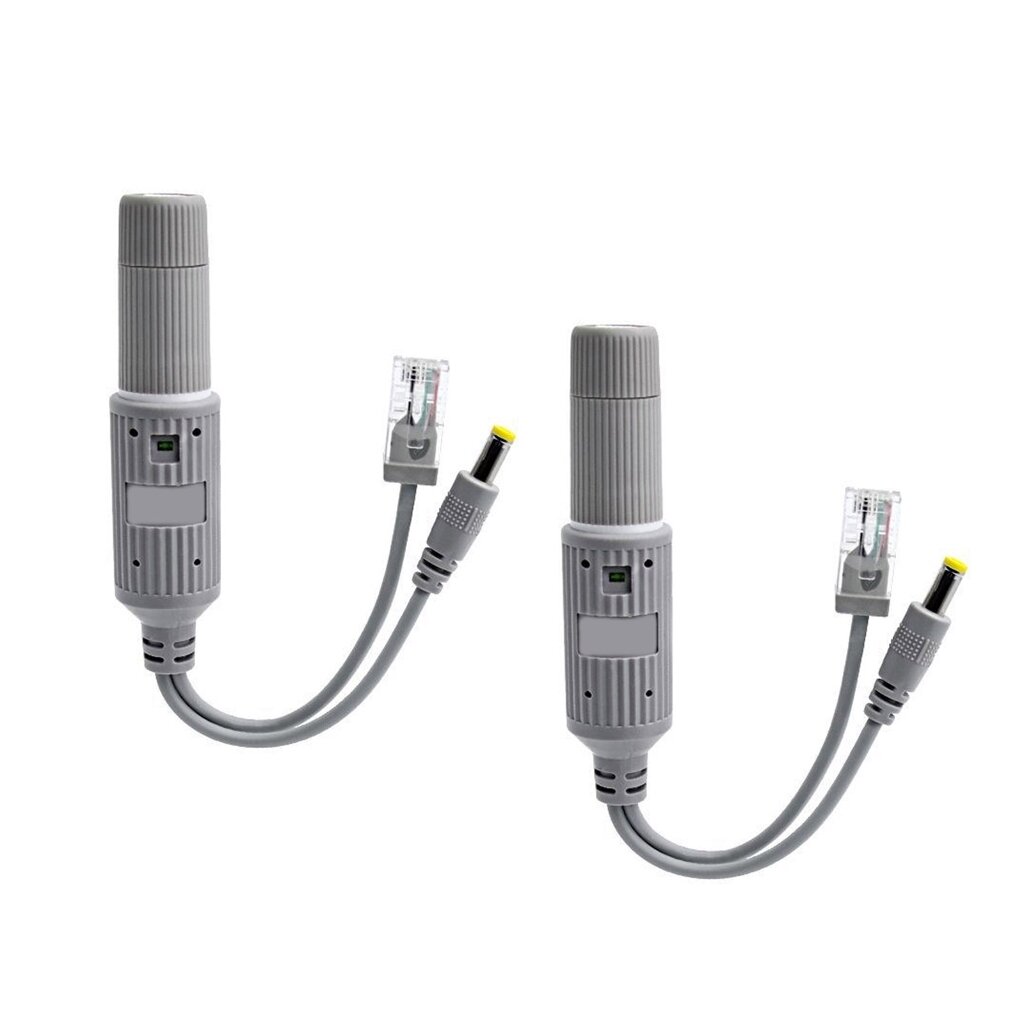 Водонепроницаемый уличный POE-сплиттер 48V в 12V 1A для CCTV камер