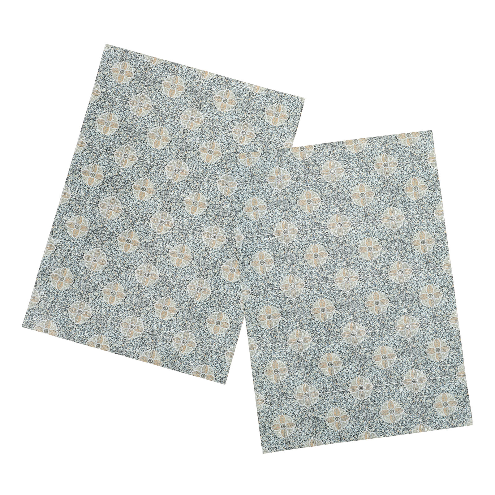 Водонепроницаемые Наклейки, A4 Размер, Для Кукольного Домика, Набор Из 2 Штук, Обои Для Миниатюрных Комнат, Декор Комнат