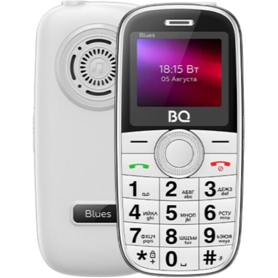 Мобильный телефон BQ 1867 Blues Серебристый