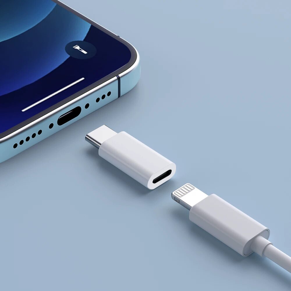Адаптер Type-C (Lightning) — USB-C (женский), совместимый с Apple iPhone 15 Pro Max, для быстрой зарядки PD, кабель для