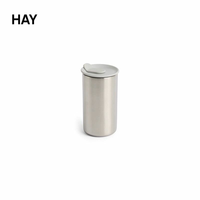 Ограниченная новинка HAY Outdoor Market Thermo Mug, компактная термокружка из нержавеющей стали с крышкой, 350 мл, 1 шт