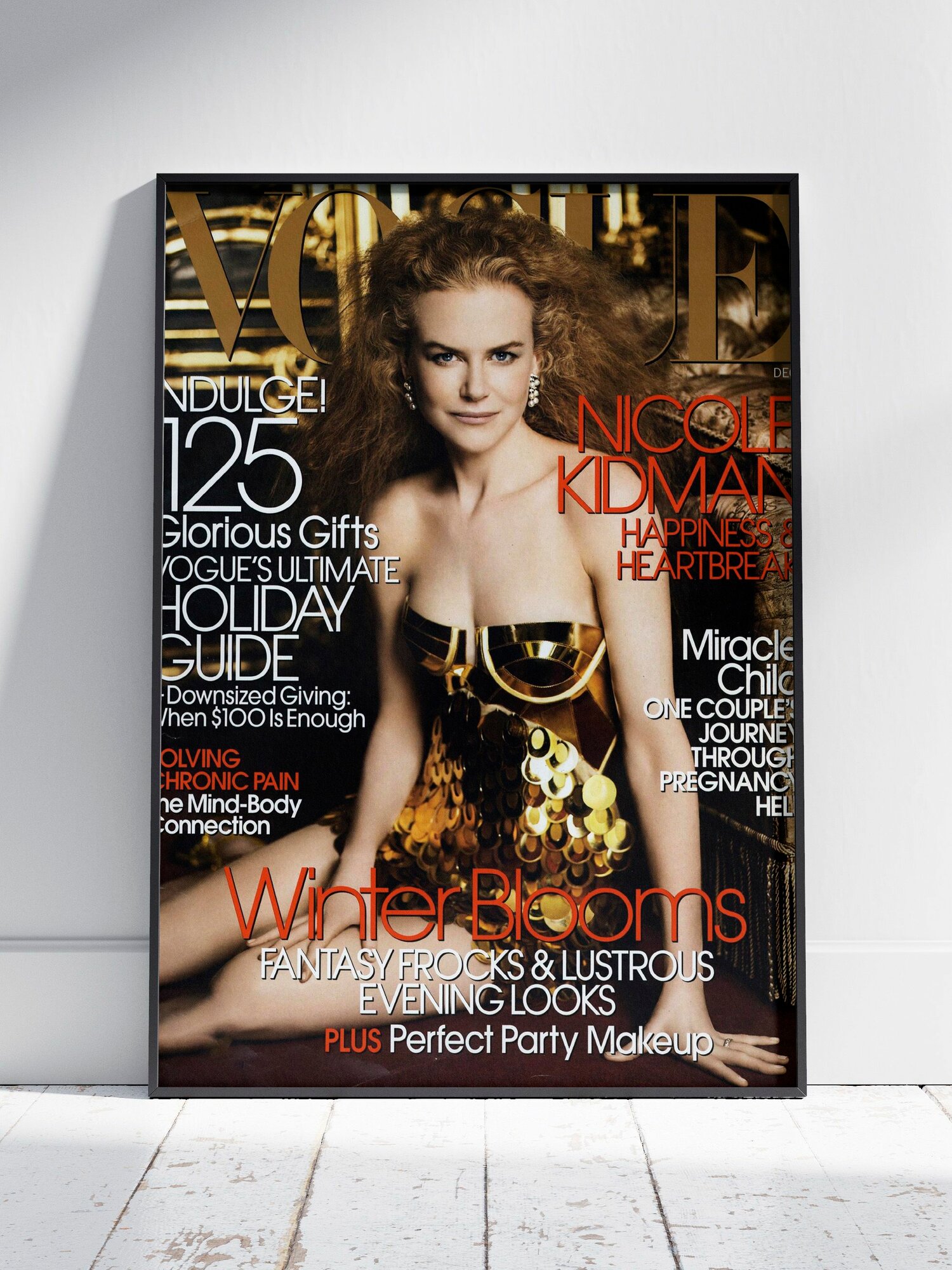 Плакат на стену для интерьера Николь Кидман (Nicole Kidman 37) - Постер по актеру фильма, кино, сериала формата A4 (21x30 см)