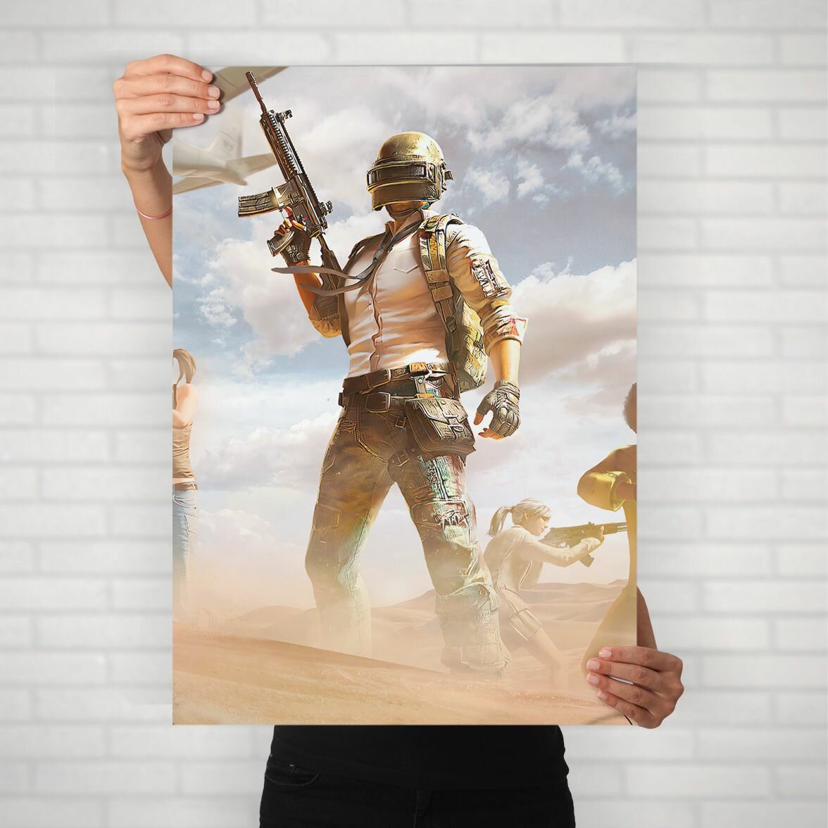 Плакат на стену для интерьера пабг - PUBG (Общее 21) - Постер по игре формата А2 (42x60 см)