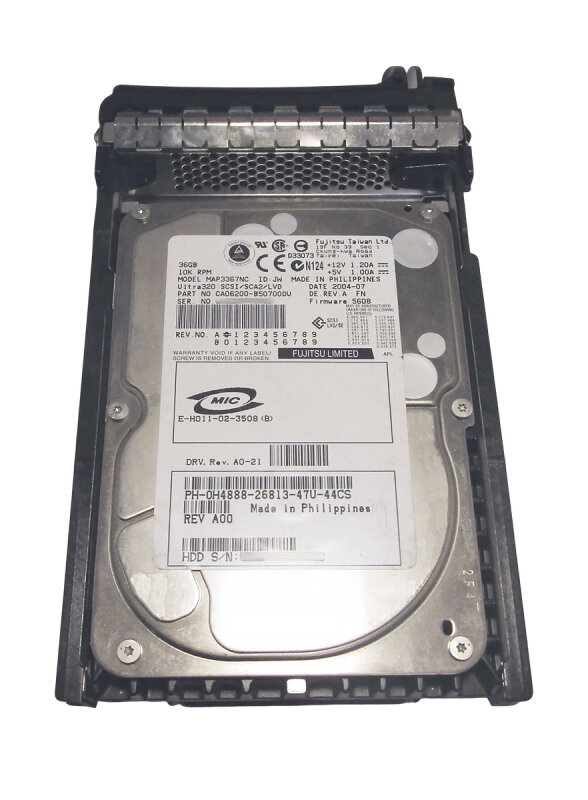 Жесткий диск Dell 36.4Gb 10000 U320SCSI 3.5" HDD 0H4888