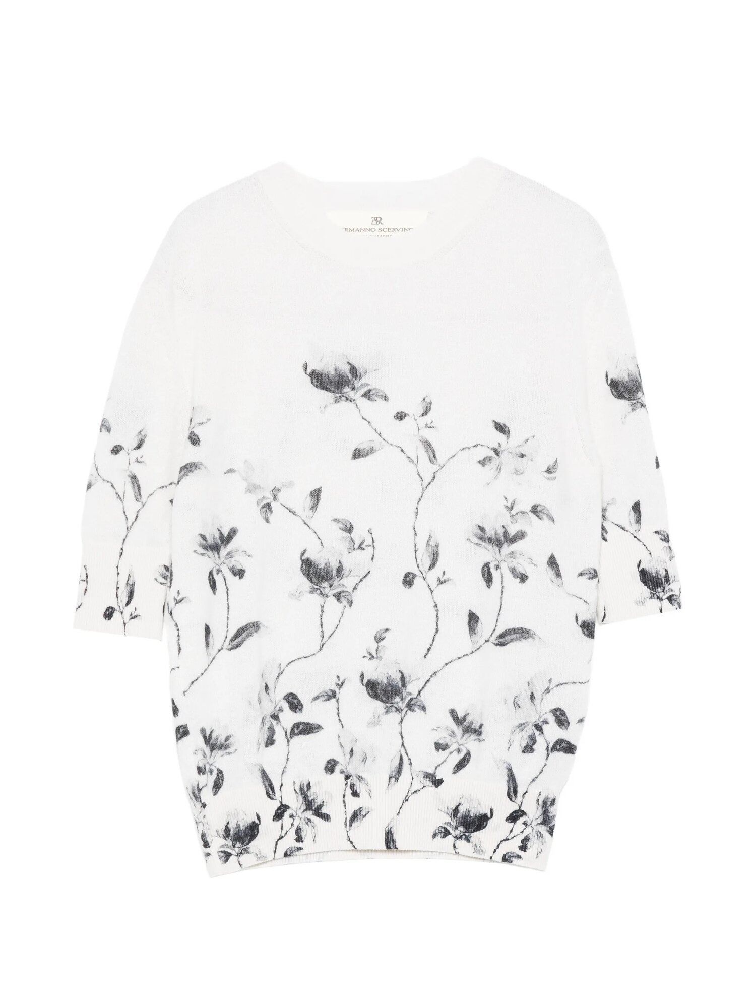 Свитер Floral-print sweater