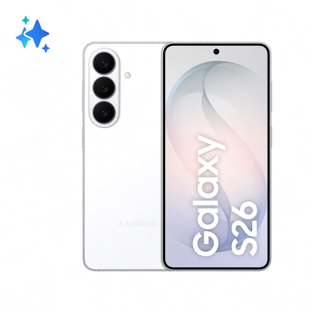 Смартфон Samsung Galaxy S26 12/512GB, Dual: nano SIM + eSIM, White ( Белый ) Global