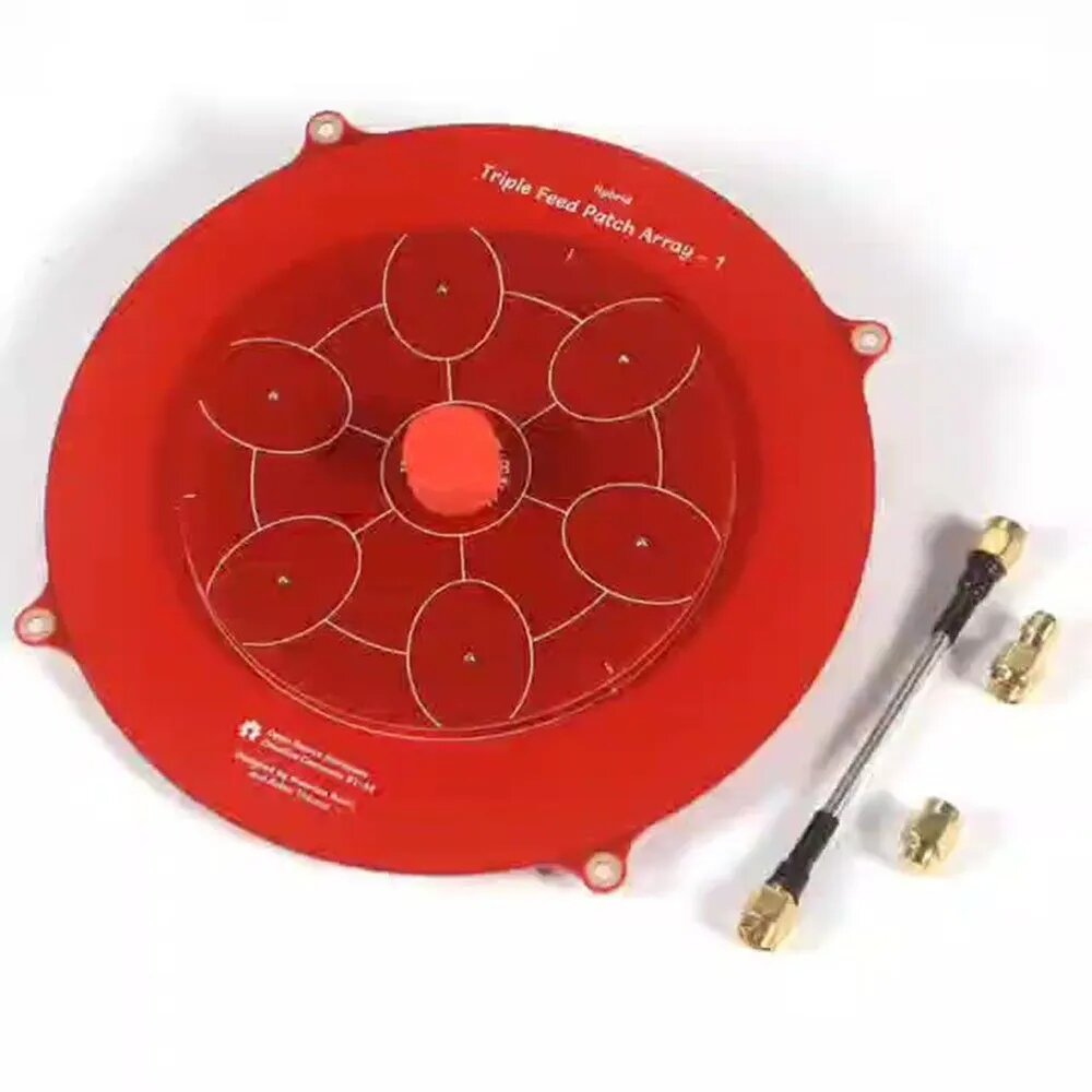 Патч-антенна с тройным питанием, круговая поляризация печатной платы 5,8 ГГц