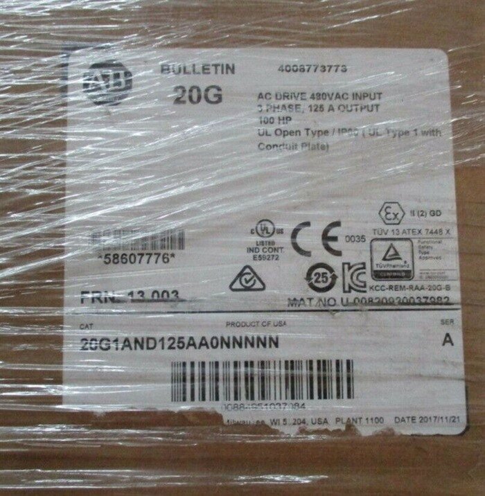 Модуль Allen-Bradley 20G1AND125AA0NNNNN