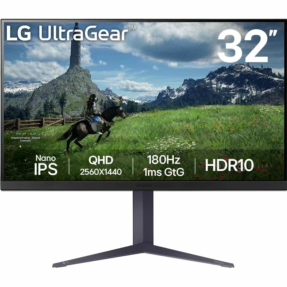 LG 31.5" Монитор LG 31.5" UltraGear 32GS85Q-B, черный