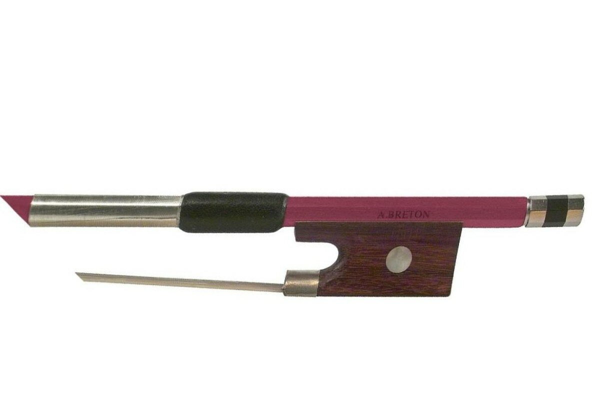 Saga Music Anton Breton AB-110RS Brazilwood Student Violin Bow 1/2 Rose смычок для скрипки