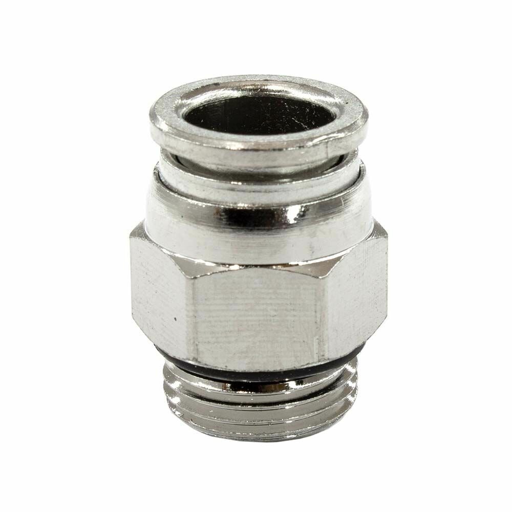 PI TOOLS Цанга прямая, резьбовая Cn-I-3/8M-14 для фторопластовых и полиуретановых трубок. Арт. 1758
