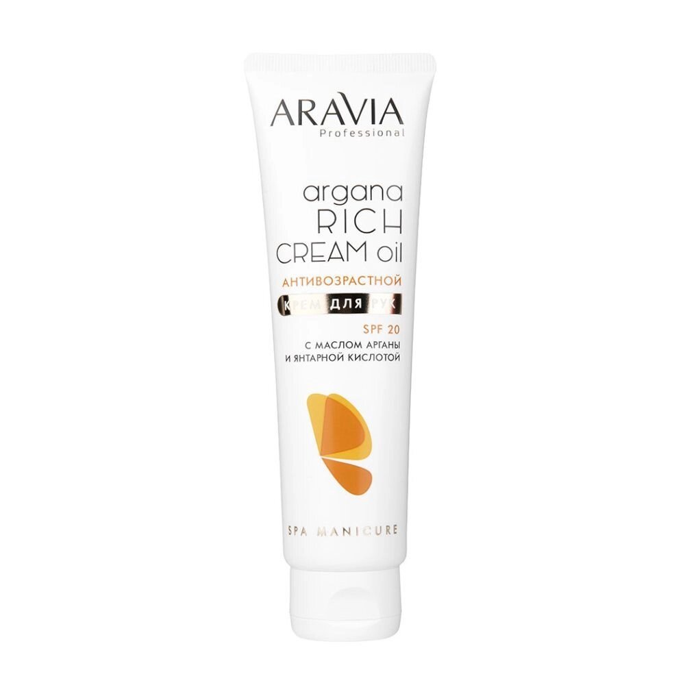 Aravia Антивозрастной крем для рук Professional Argana Rich Cream Oil SPF20 100мл