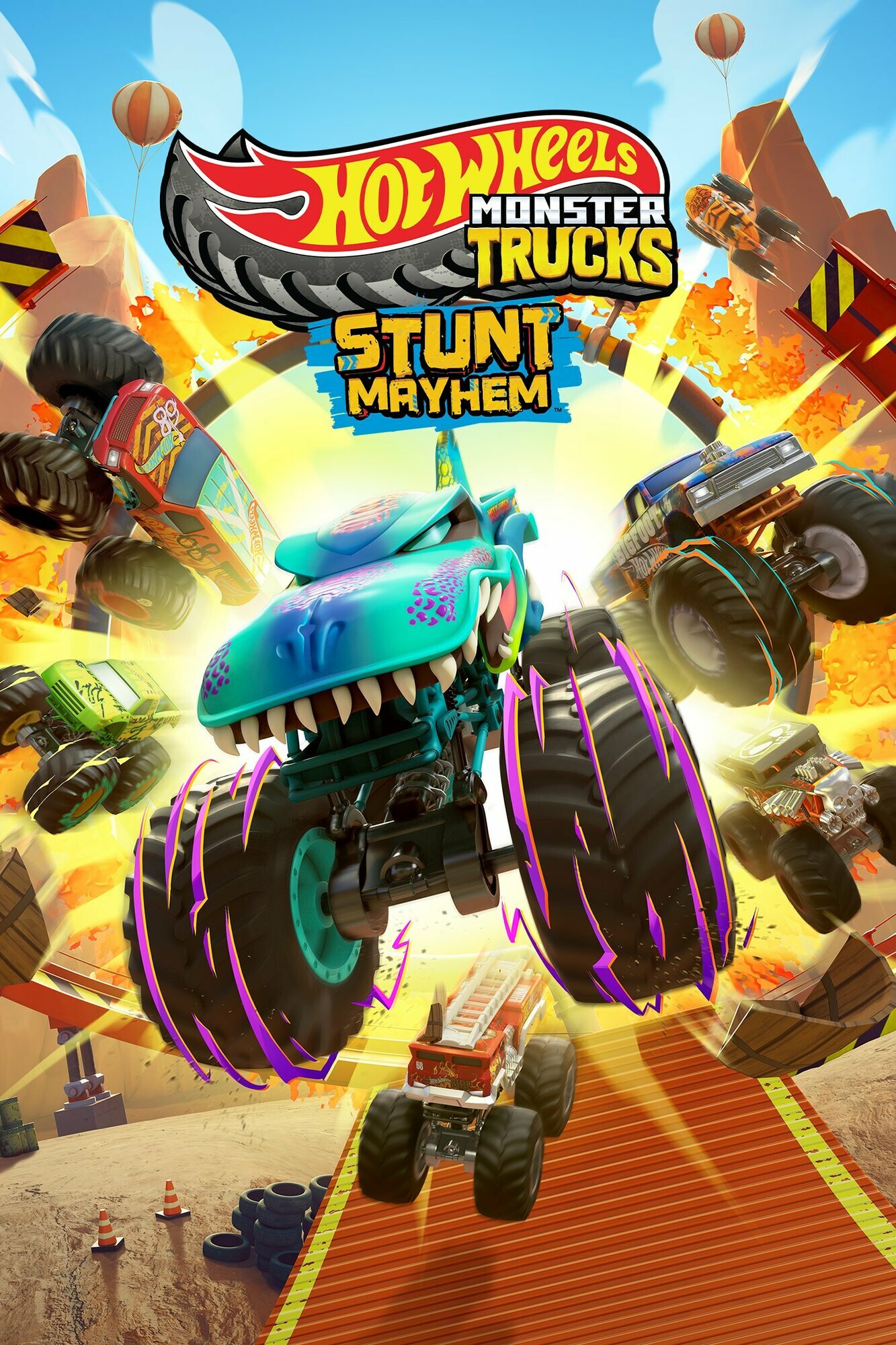Игра Hot Wheels Monster Trucks: Stunt Mayhem — Xbox Series X|S, Xbox One, PC — Ключ активации