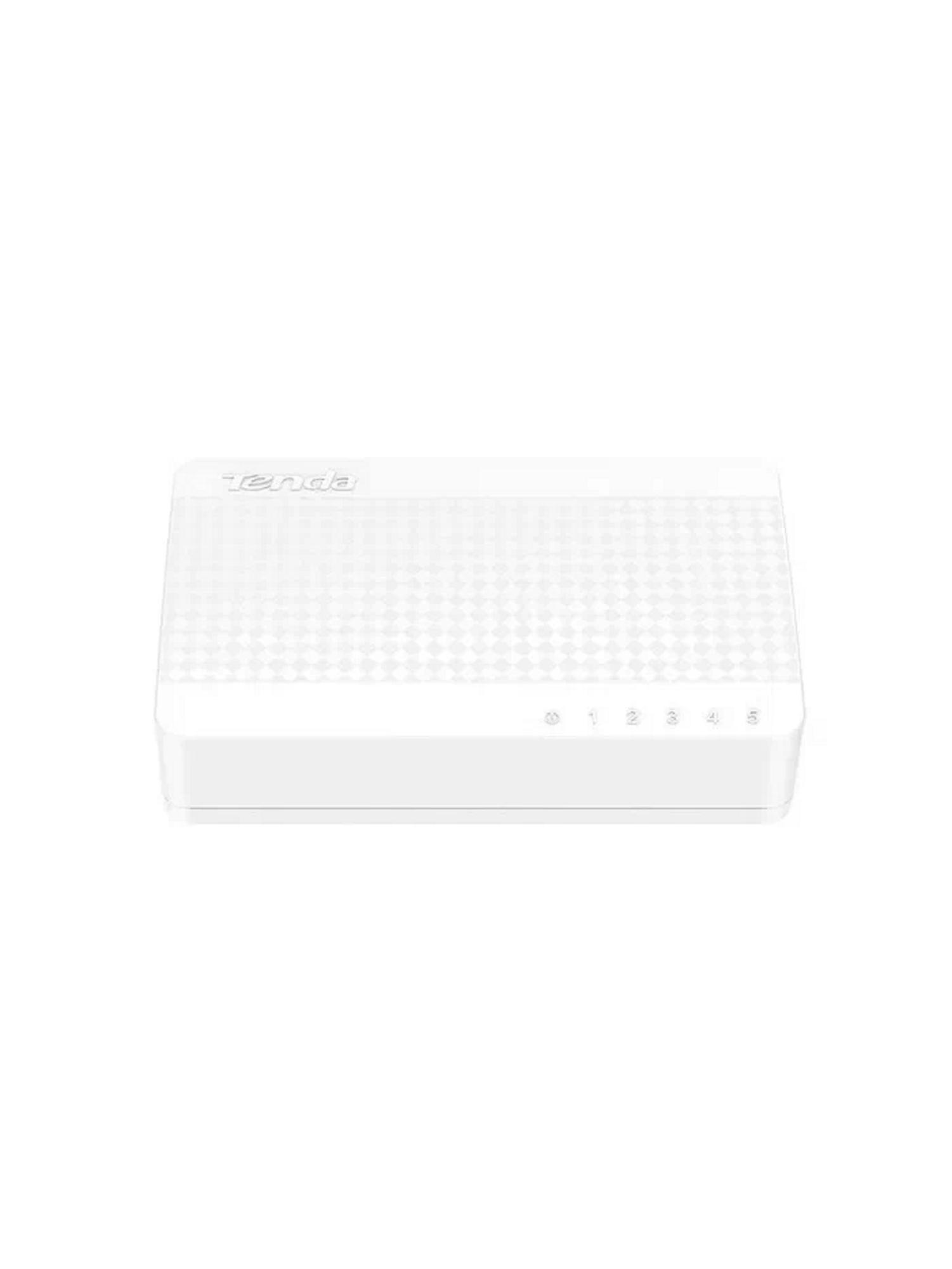 Коммутатор неуправляемый Tenda S105 5хRJ45, 10/100 Мбит/сек, пластик, белый