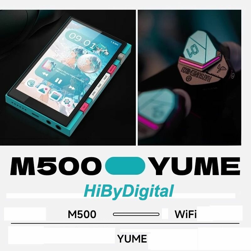 HiBy Digital M500 Кобрендовый MP3-плеер Hatsune Miku Edition с Wi-Fi