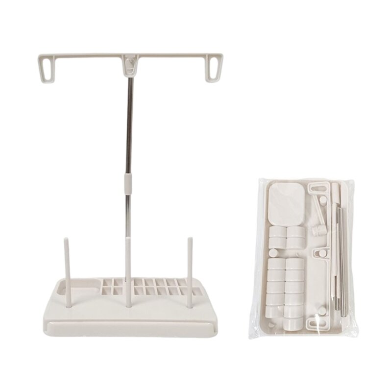 3 Spool Thread Holder Stand Thread Bobbin Holder Detachable Thread Rack — фото 1