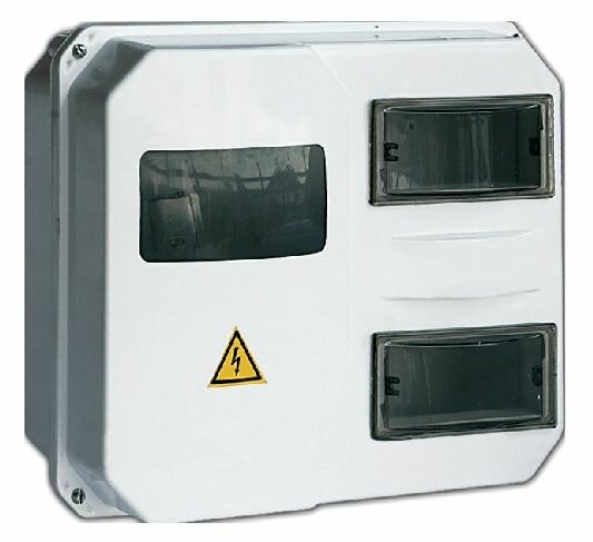 Корпус пластиковый ЩУРн-П 1/12 IP55 IEK MSP112-1-55 (снят)