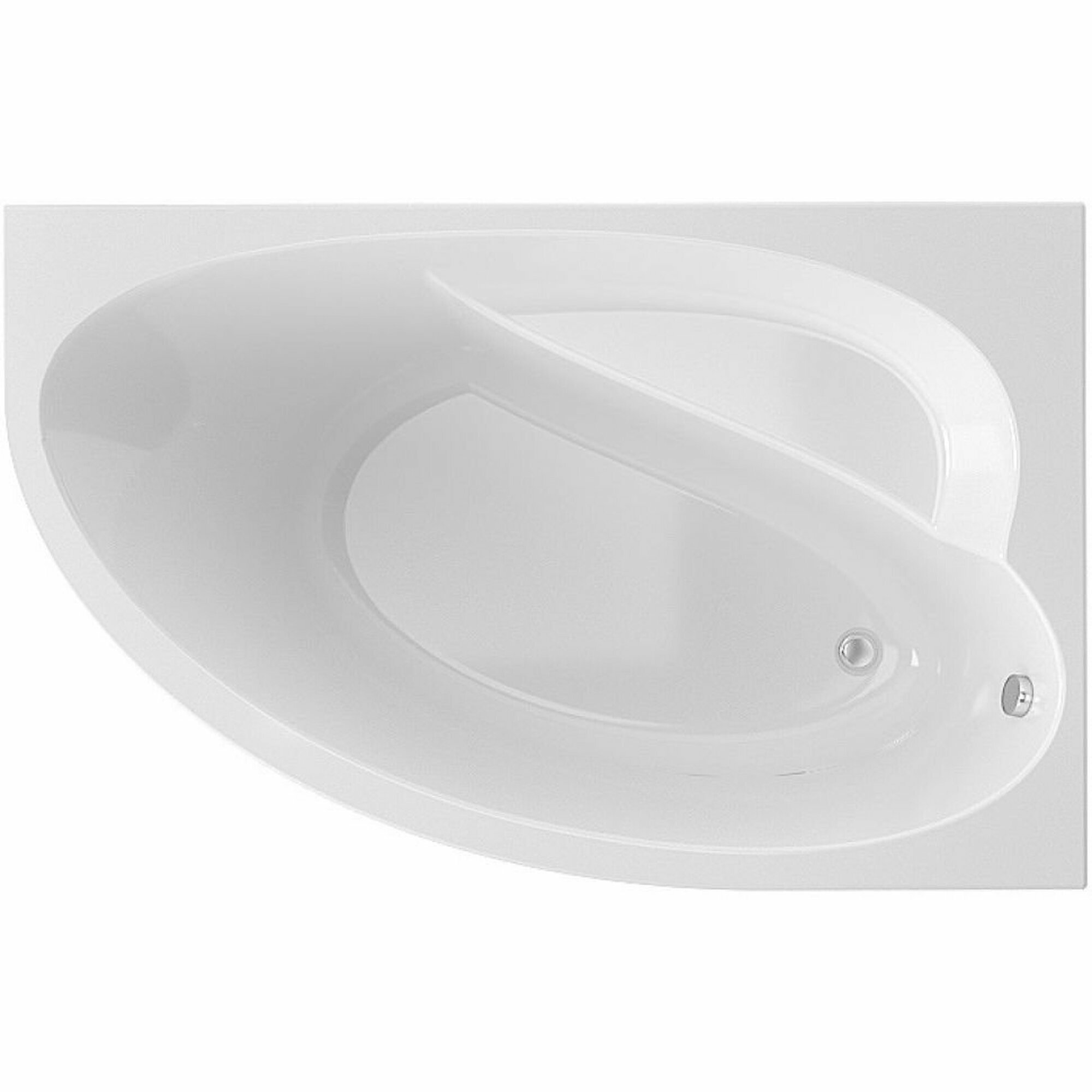 Акриловая ванна Timo (Тимо) IVA1595R (1500х950х700) цвет белый
