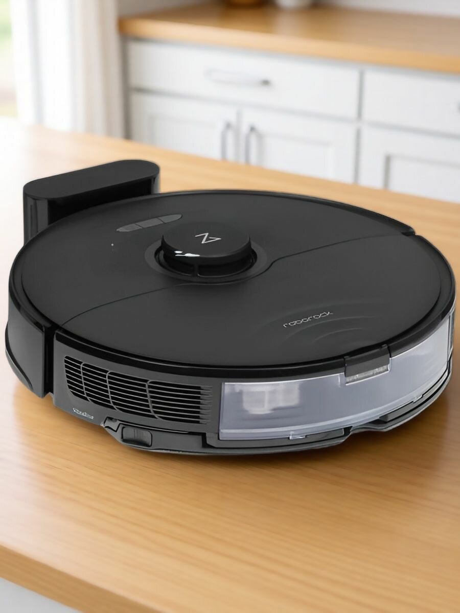 Робот-пылесос Roborock S8 черный, уборка - влажная, комбинированная, сухая, Wi-Fi, док-станция, пылесборник - 0.4 л