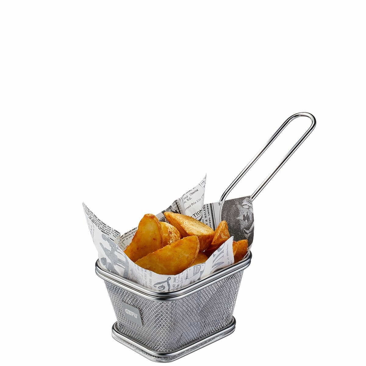 Корзина металлическая Gefu BBQ S - для подачи блюд на гриле, 21.2 х 8.5 х 15 см - Гефу G-89527