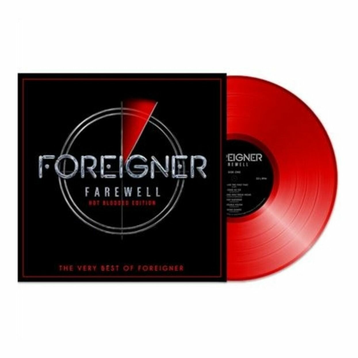 Виниловая пластинка Hot Blooded, Foreigner - Farewell: The Very Best Of Foreigner, Vinyl, LP, Red, New