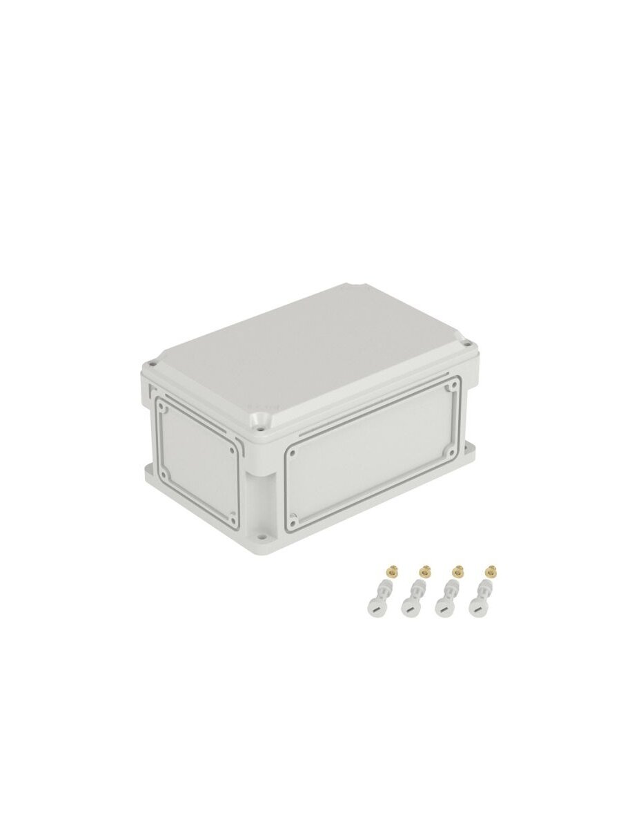 Корпус 300х200х146мм IP67 с непрозр. крышкой 21мм с фланцами пластик. DKC 532210