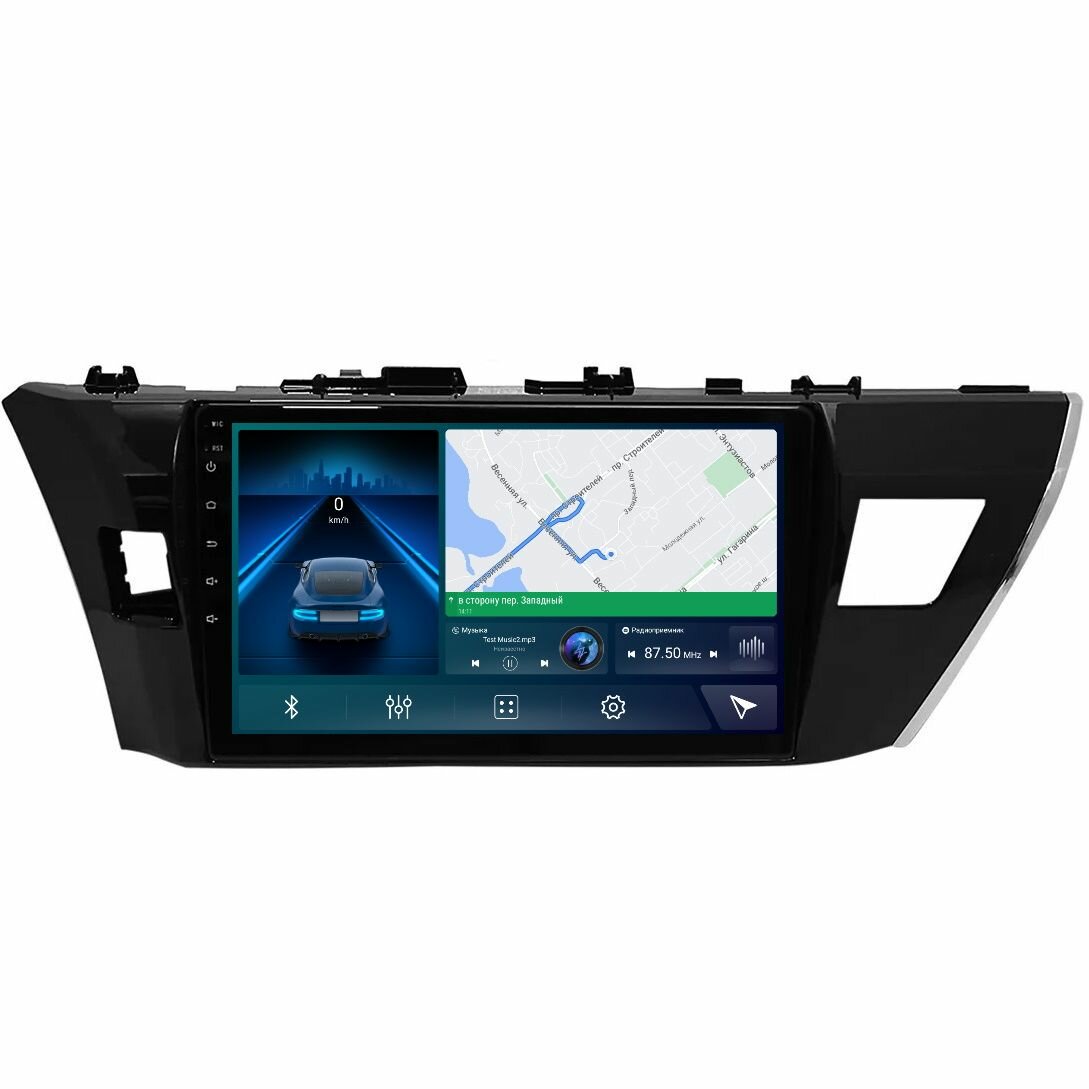 Магнитола CRS-300 Тойота Королла 2013-2016 Toyota Corolla E160-180 - Android 13 - Процессор 8 ядер - Память 4+64Gb - Carplay - DSP 36 полос - 4G(Sim)