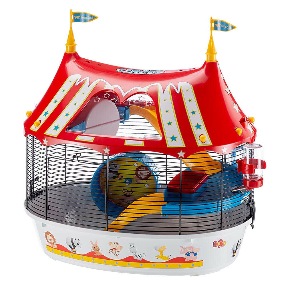 Клетка для хомяков Ferplast Circus Fun модульная, 49,5х34х42,5 см