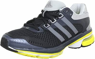 Кроссовки adidas, размер Кроссовки Adidas созданы из искусственных материалов. Модель фиксируется на шнуровке. Детали: внутренняя сторона и стелька созданы из текстиля, резиновая подошва. Внутренний материал: текстиль Упаковка-пакет Материал подошвы: резина Материал стельки: текстиль Сезон: мульти Цвет: черный Вид спорта: бег Страна производства: Вьетнам, серый, черный, желтый — фото 1